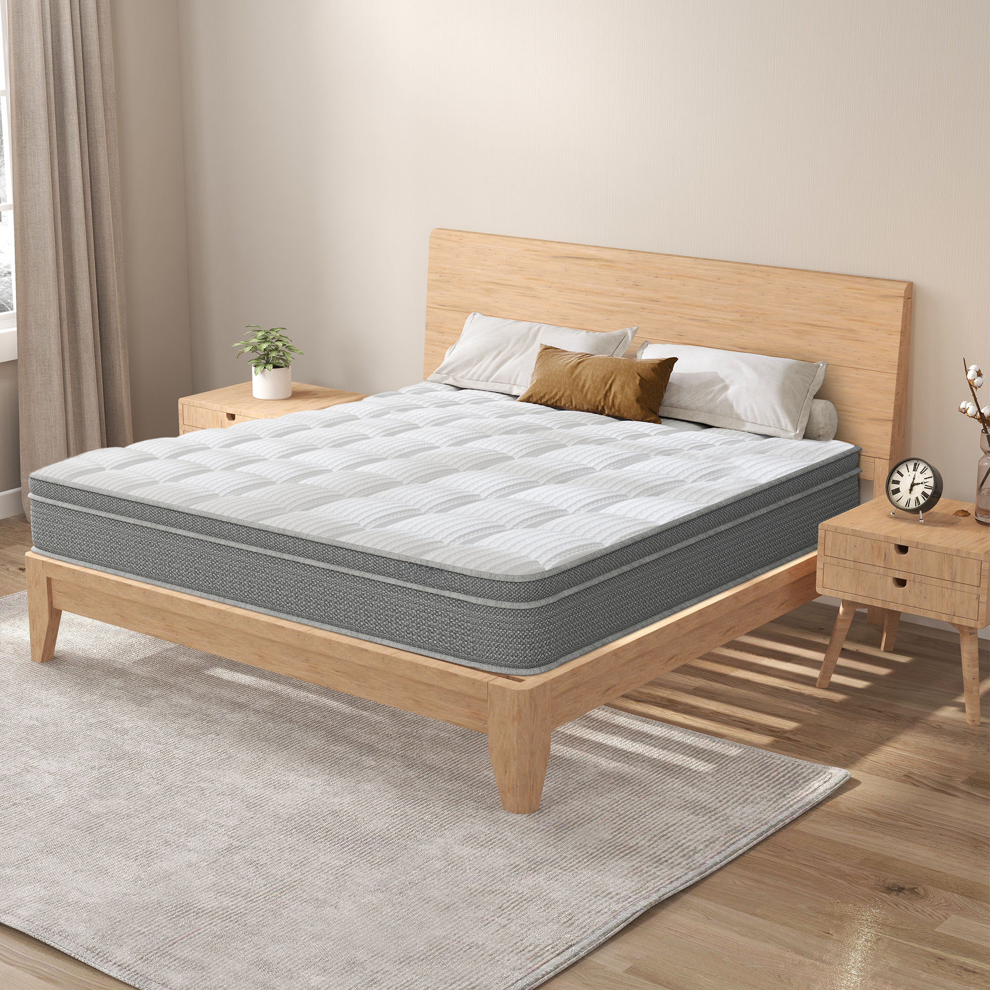 The Twillery Co.® The Twillery Co. Litchfield 12'' Hybrid Spring ...