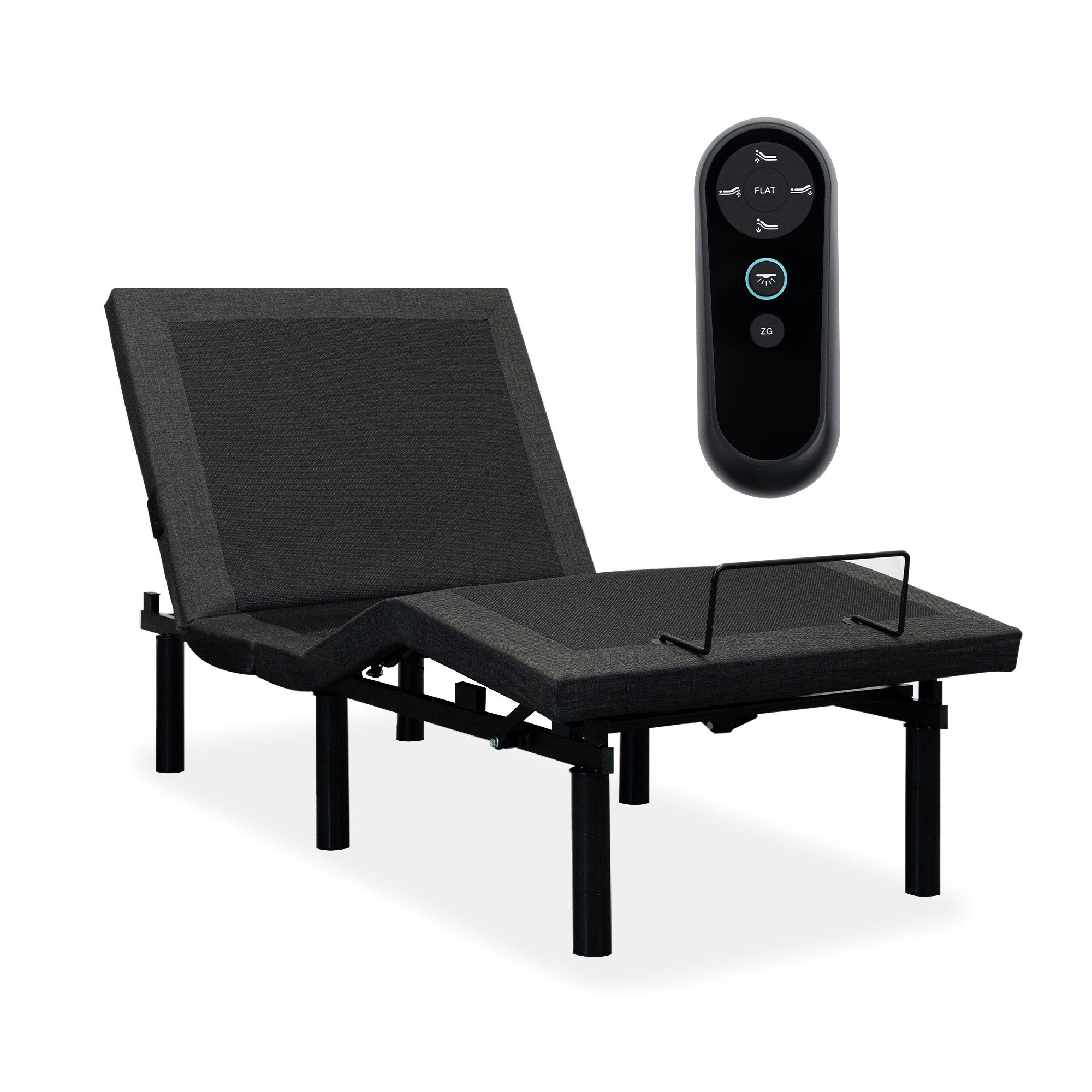 Alwyn Home Vanbrunt Adjustable Bed Frame,Zero Gravity Electric Bed with ...