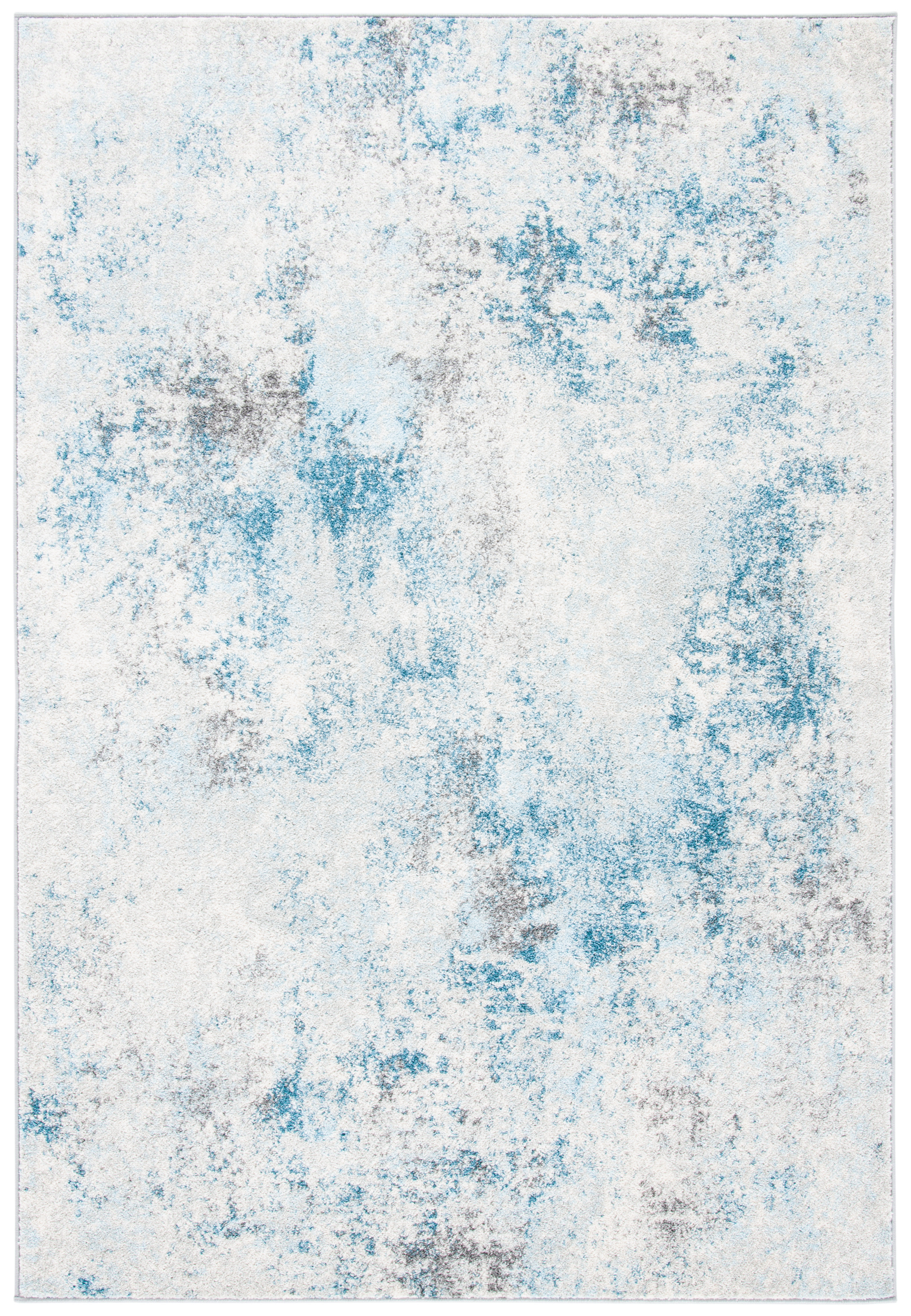 17 Stories Tapis ivoire / bleu Eslick et Commentaires - Wayfair Canada