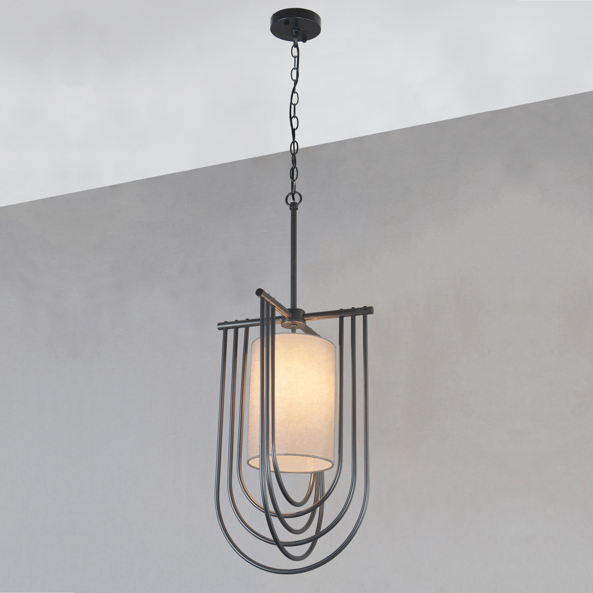 Wrought Studio™ Laython 1 Light Lantern Pendant | Wayfair
