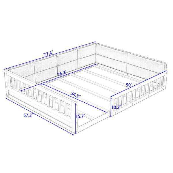 Latitude Run® Shelline Upholstered Platform Bed | Wayfair