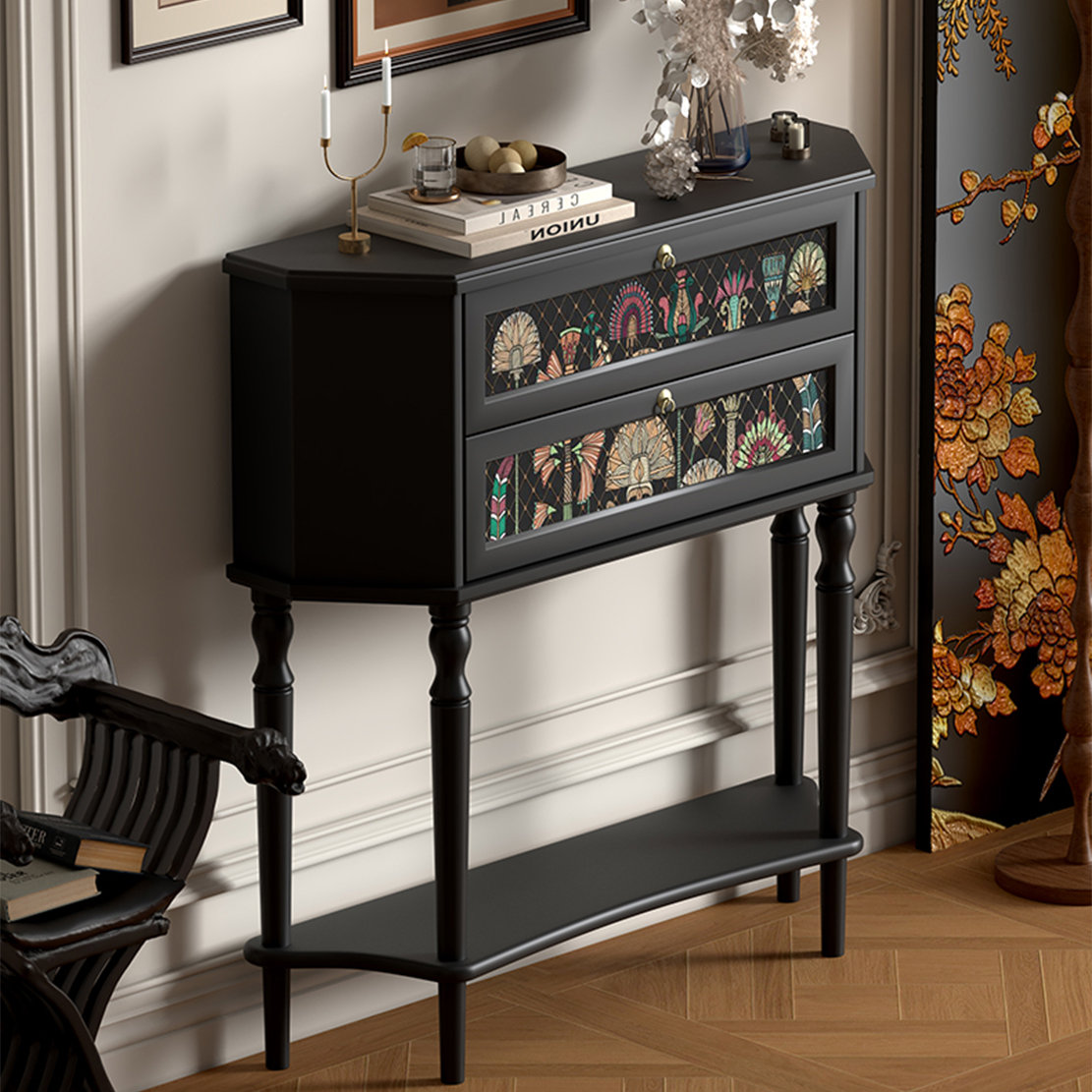 interanest Retro Multifunctional Elegant Console Table | Wayfair