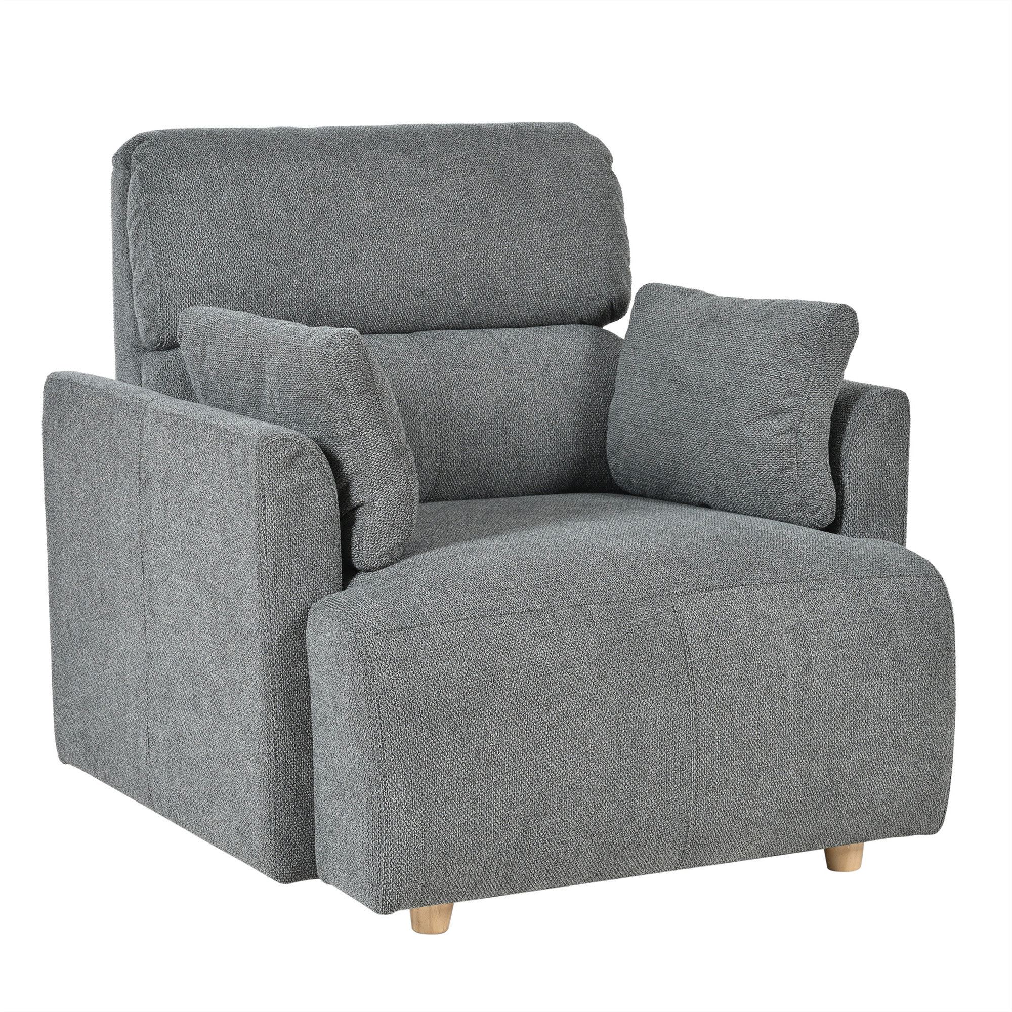 Ivy Bronx Oversized Chair W/Storage Ottoman | Wayfair