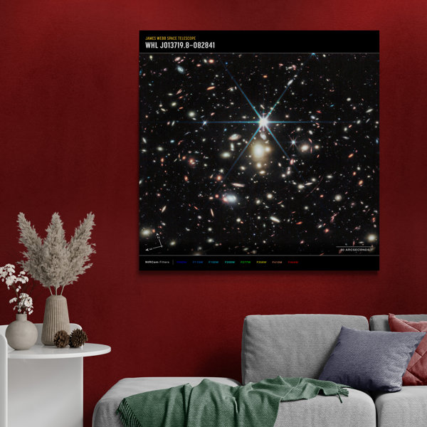 17 Stories NASA - James Webb Telescope - Sunrise Arc Compass - Print on ...