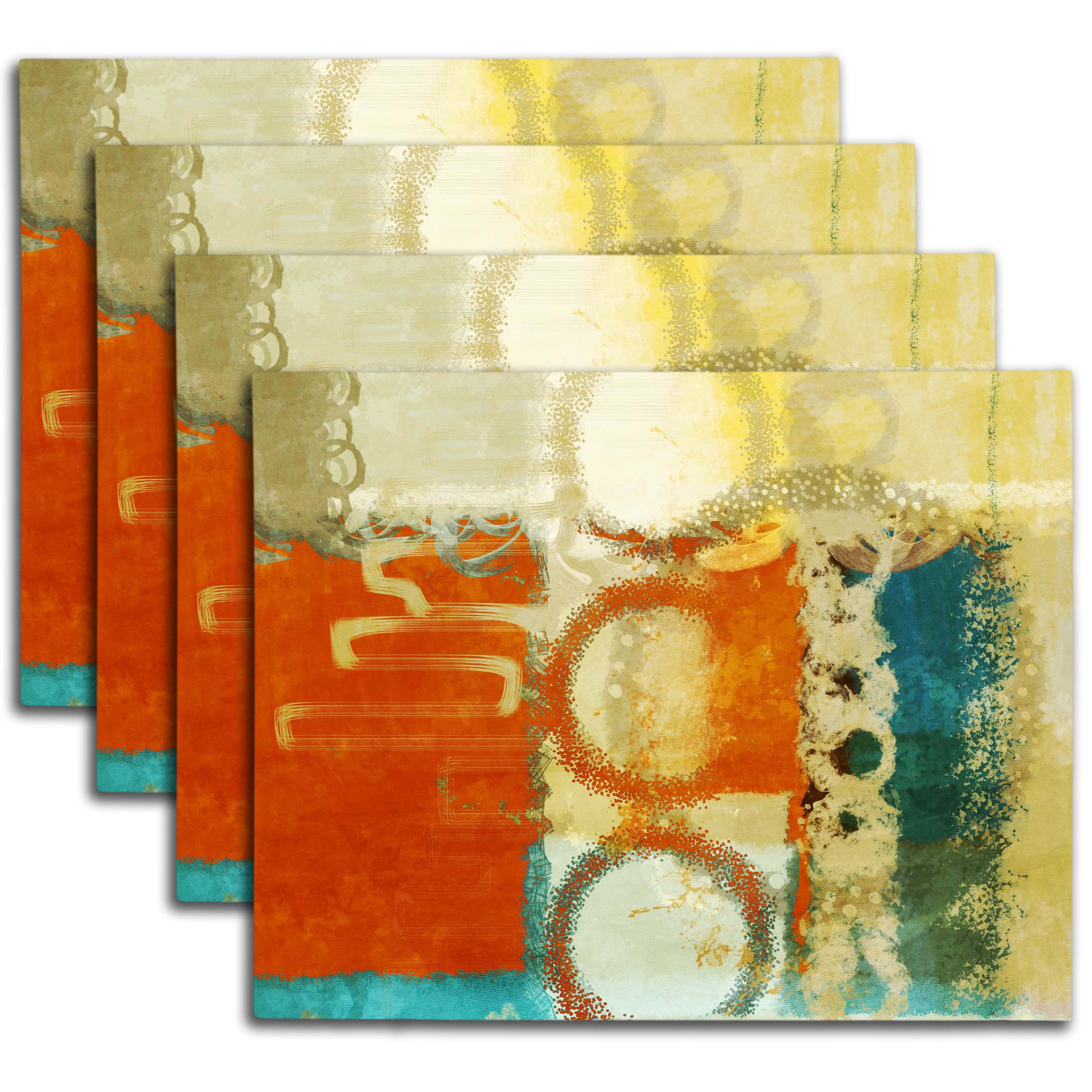 LeRoi Products Polyester Abstract Placemat | Wayfair