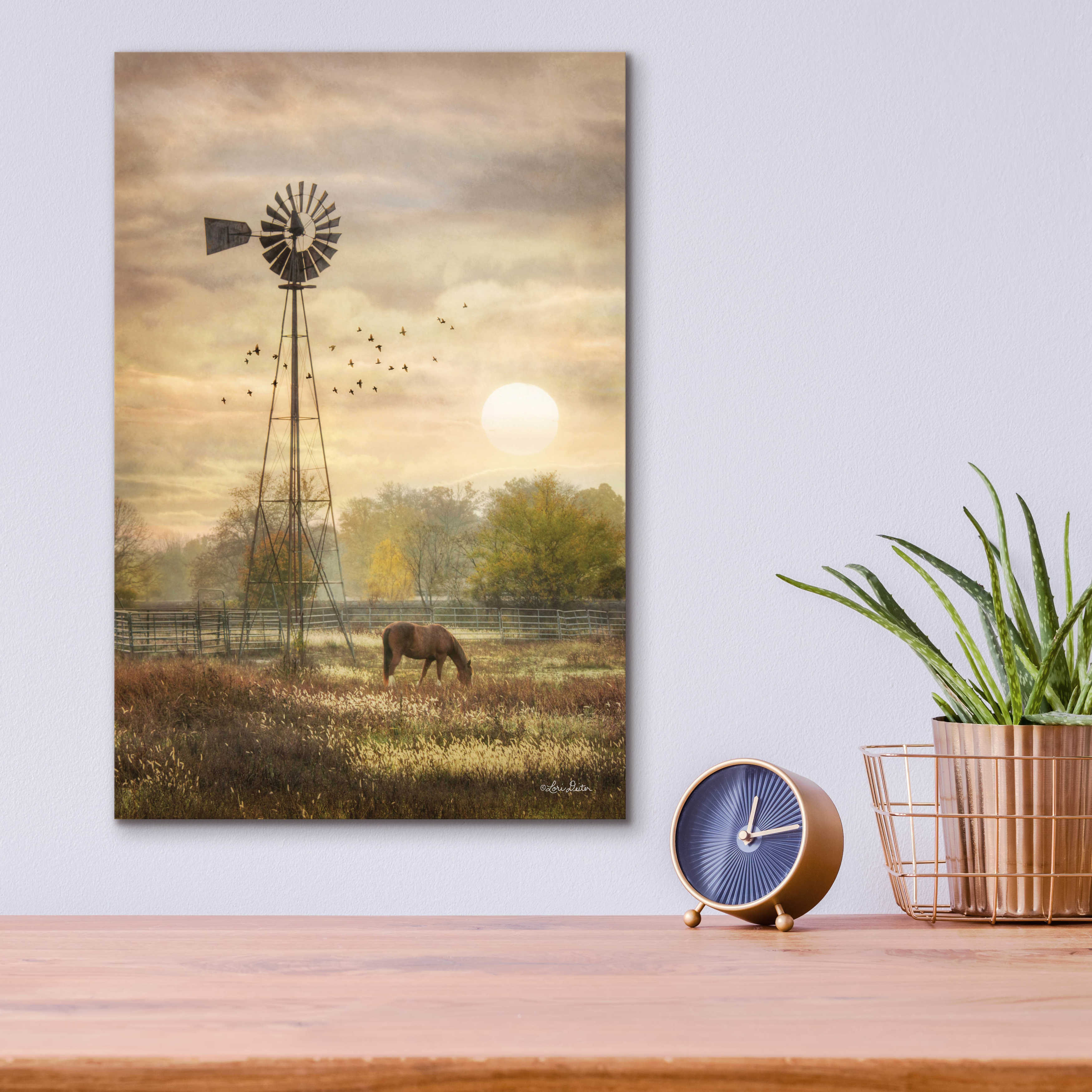 Red Barrel Studio Epic Art 'Berks Co. Sunrise' Berks Co. Sunrise by ...