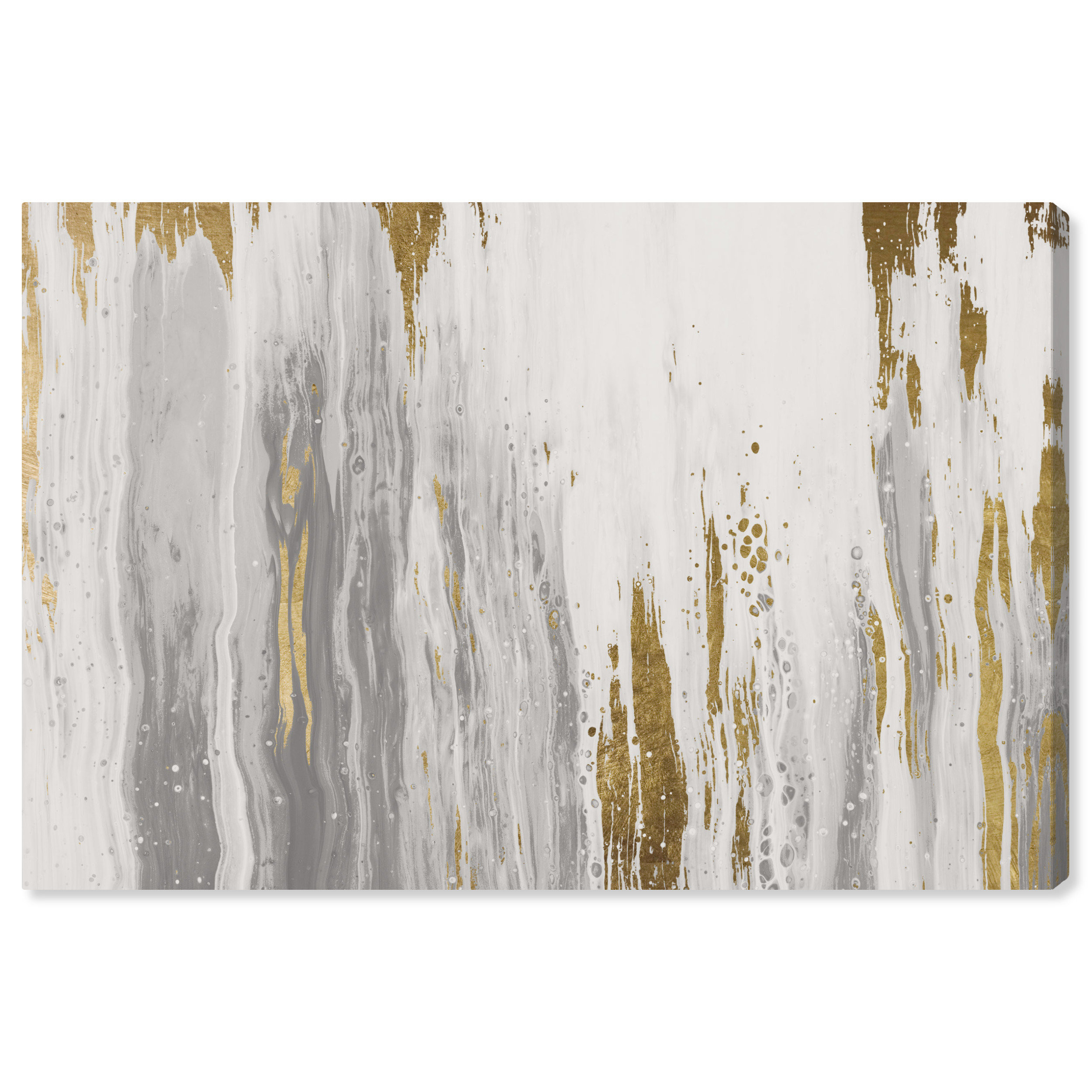Mercer41 Golden Cavern On Canvas Print | Wayfair