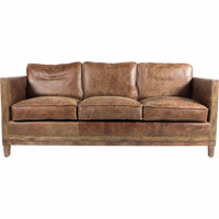 Hooker Furniture Yates 92.5" Genuine Leather Sofa & Reviews | Perigold