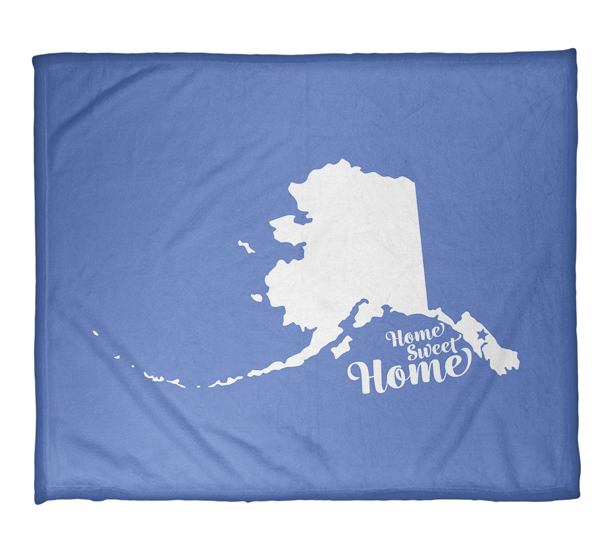 ArtVerse Home Sweet Juneau Fleece Throw | Wayfair