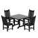 Lark Manor Alirah 4 - Person Square Outdoor Dining Set & Reviews | Wayfair