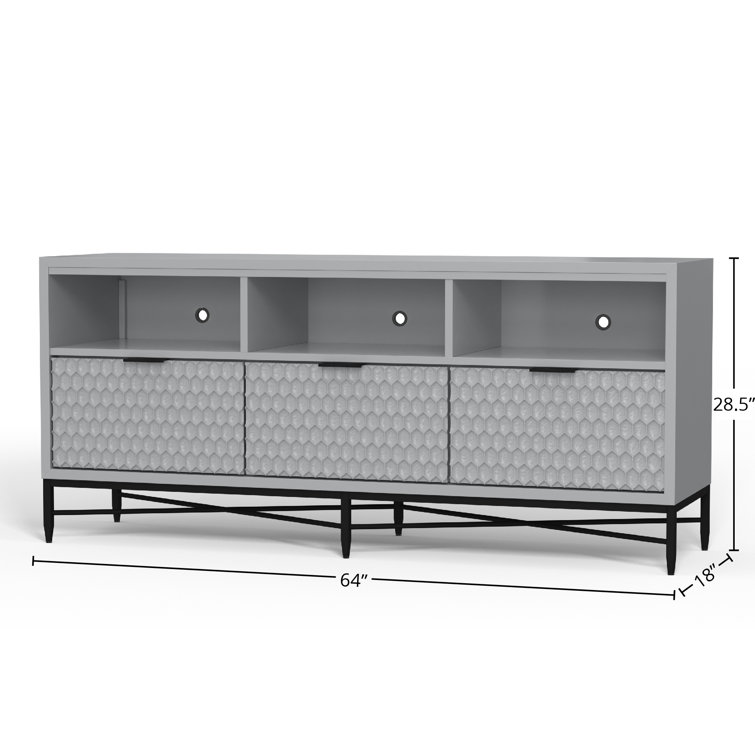Origins by Alpine Capra Milo TV Console - Wayfair Canada