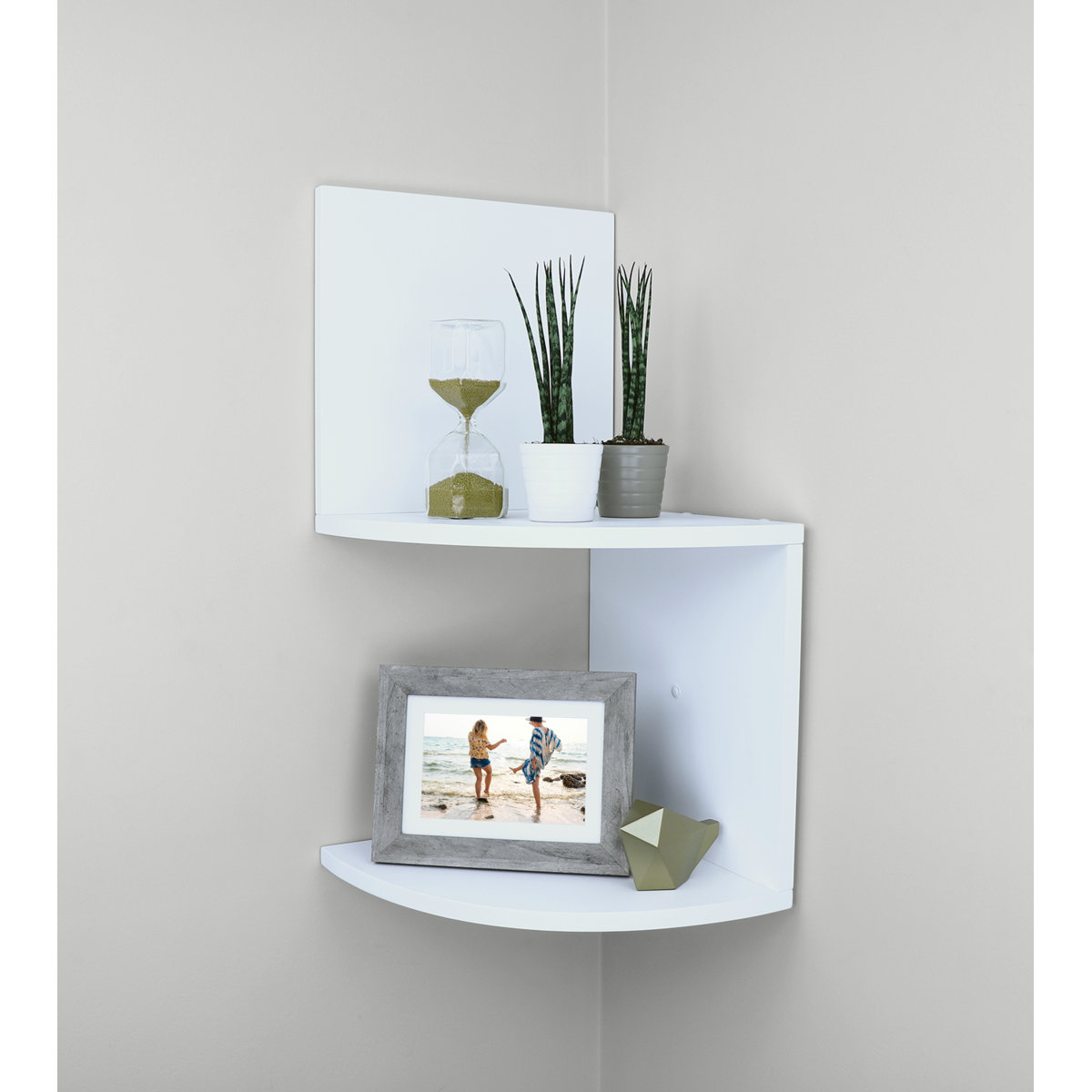 Ballucci 4 Piece Corner Shelf & Reviews | Wayfair