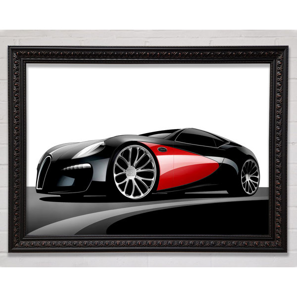 Bright Star Bugatti Veyron Mean Machine - Single Picture Frame Print ...