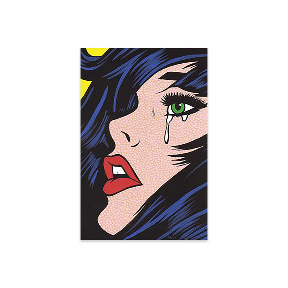 Red Barrel Studio® Green Eyes Crying Girl by Allyson Gutchell ...