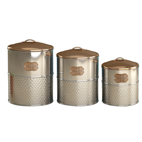 NU Steel Metal Food Storage Container With Vented Lid & Reviews | Wayfair
