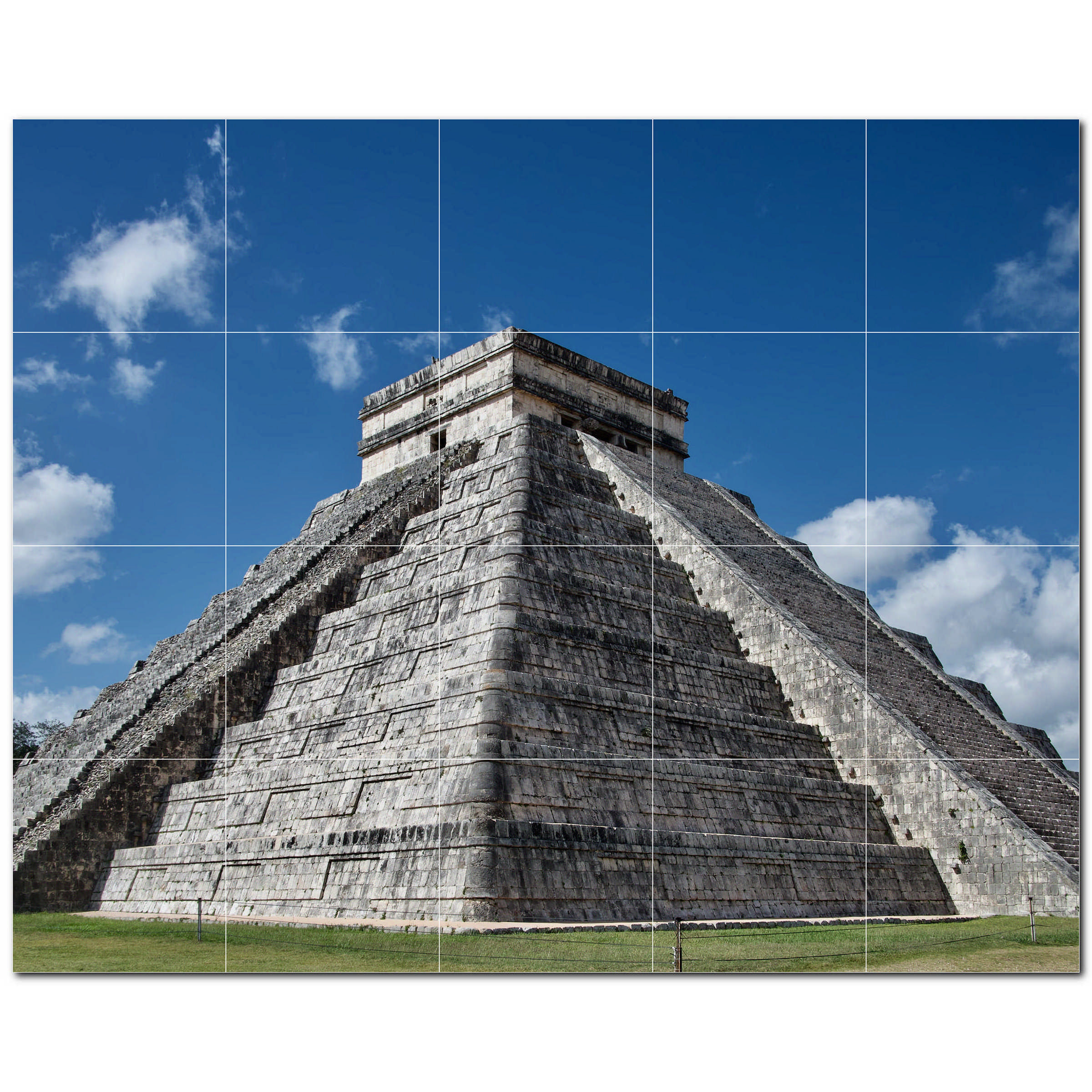 Picture-Tiles.com 30" x 24" Ceramic Famous Places Photo Decorative ...