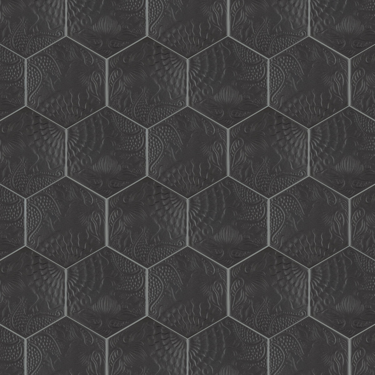 Merola Tile Gaudi Hex 9" x 10" Porcelain Patterned Wall & Floor Tile ...