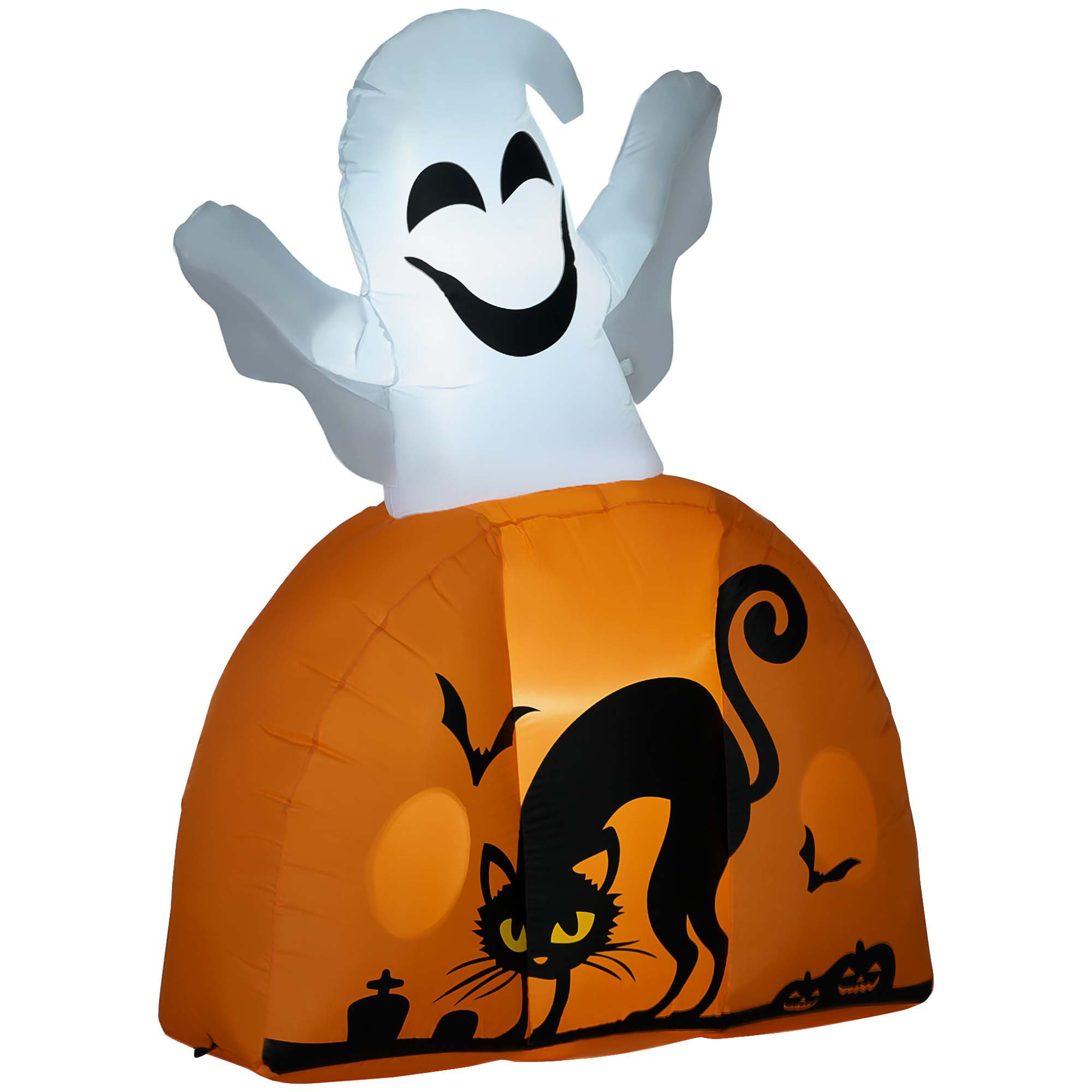 The Holiday Aisle® 5Ft Halloween Inflatables Outdoor Decorations Ghost ...