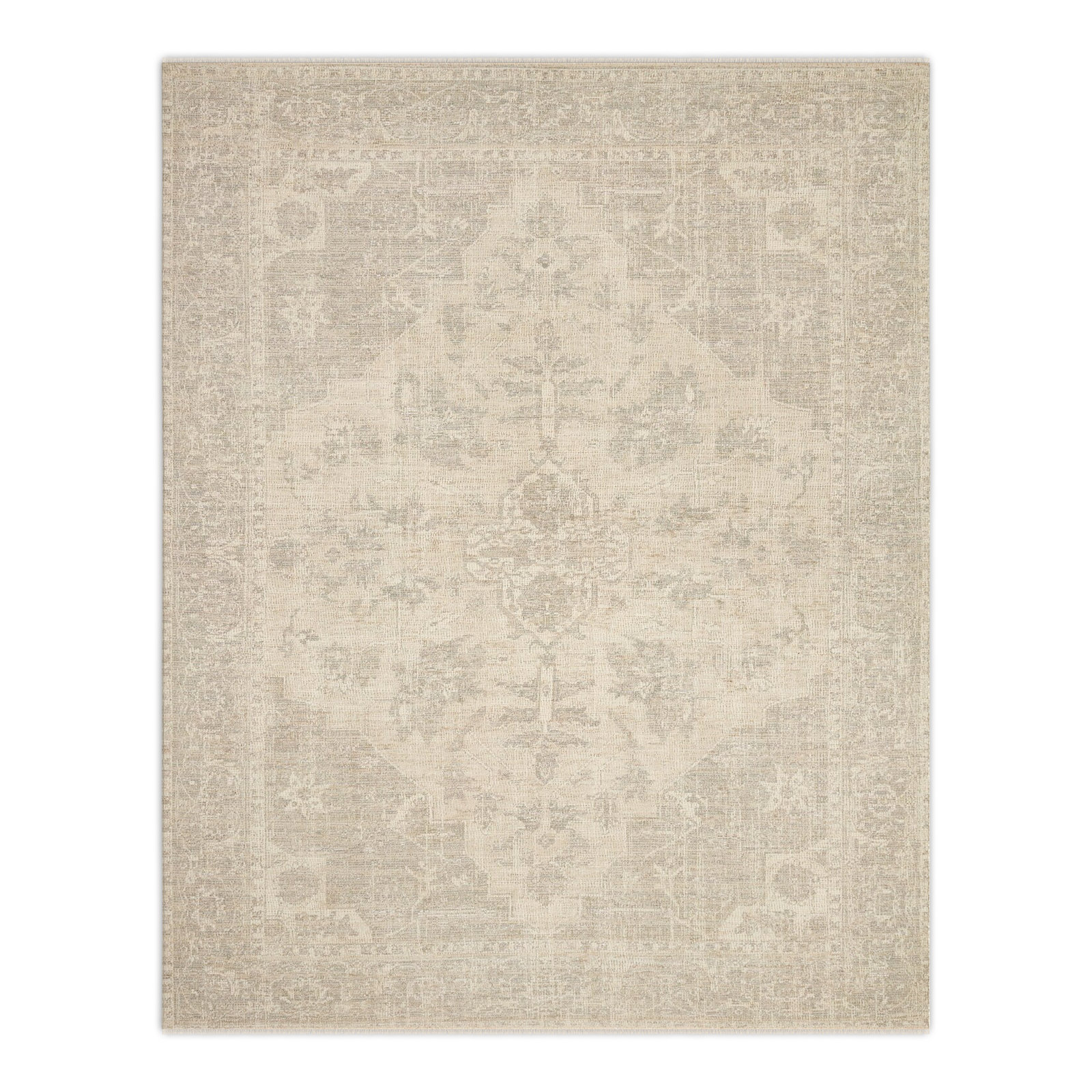 Joss & Main Amanda Oriental Handmade Flatweave Ivory/Gray Area Rug ...