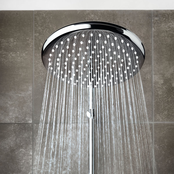 GROHE Tempesta 250 10-Inch Rainshower Shower Head, 1.78 GPM and ...
