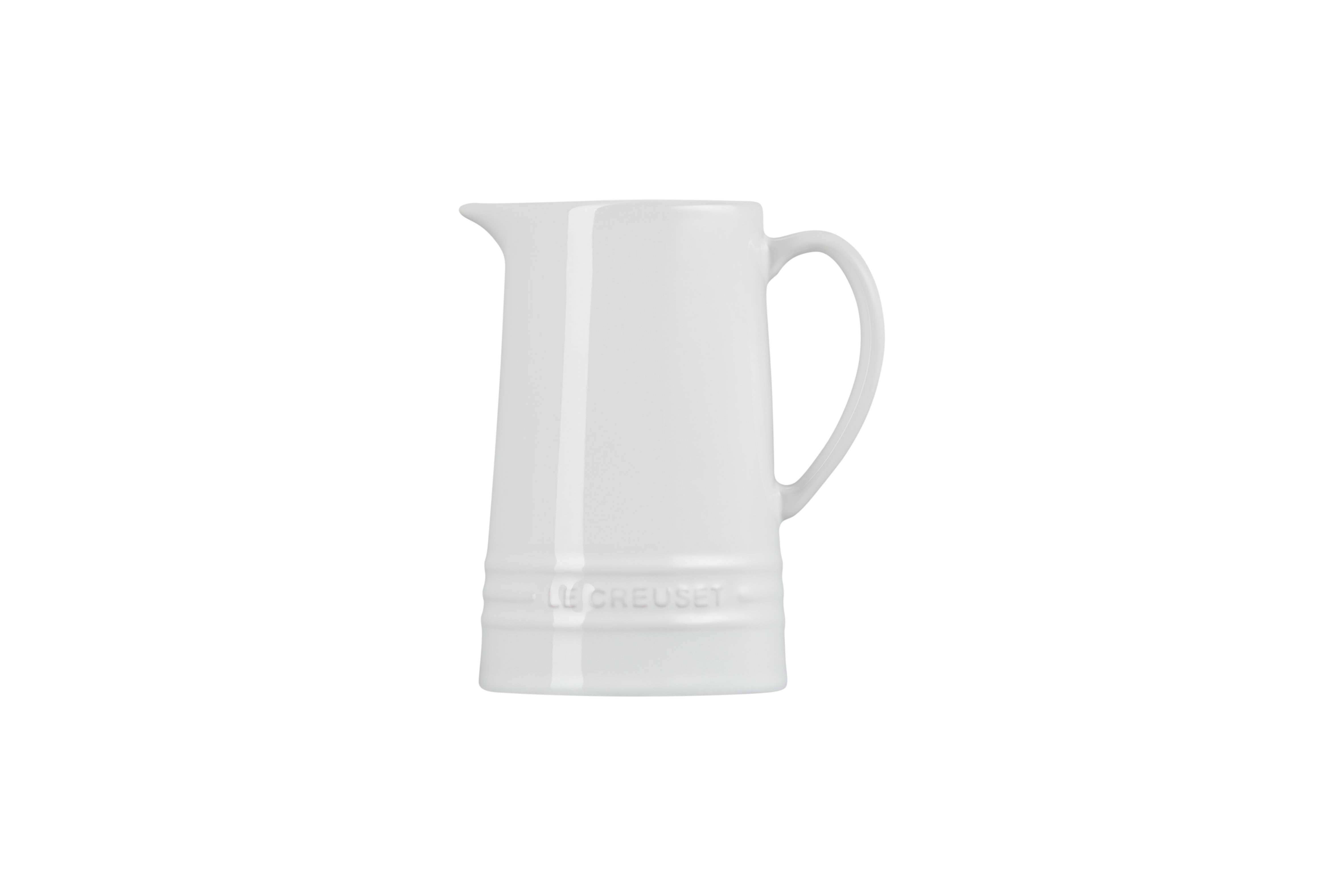 Le Creuset Stoneware Signature Pitcher 10 Oz. White | Perigold