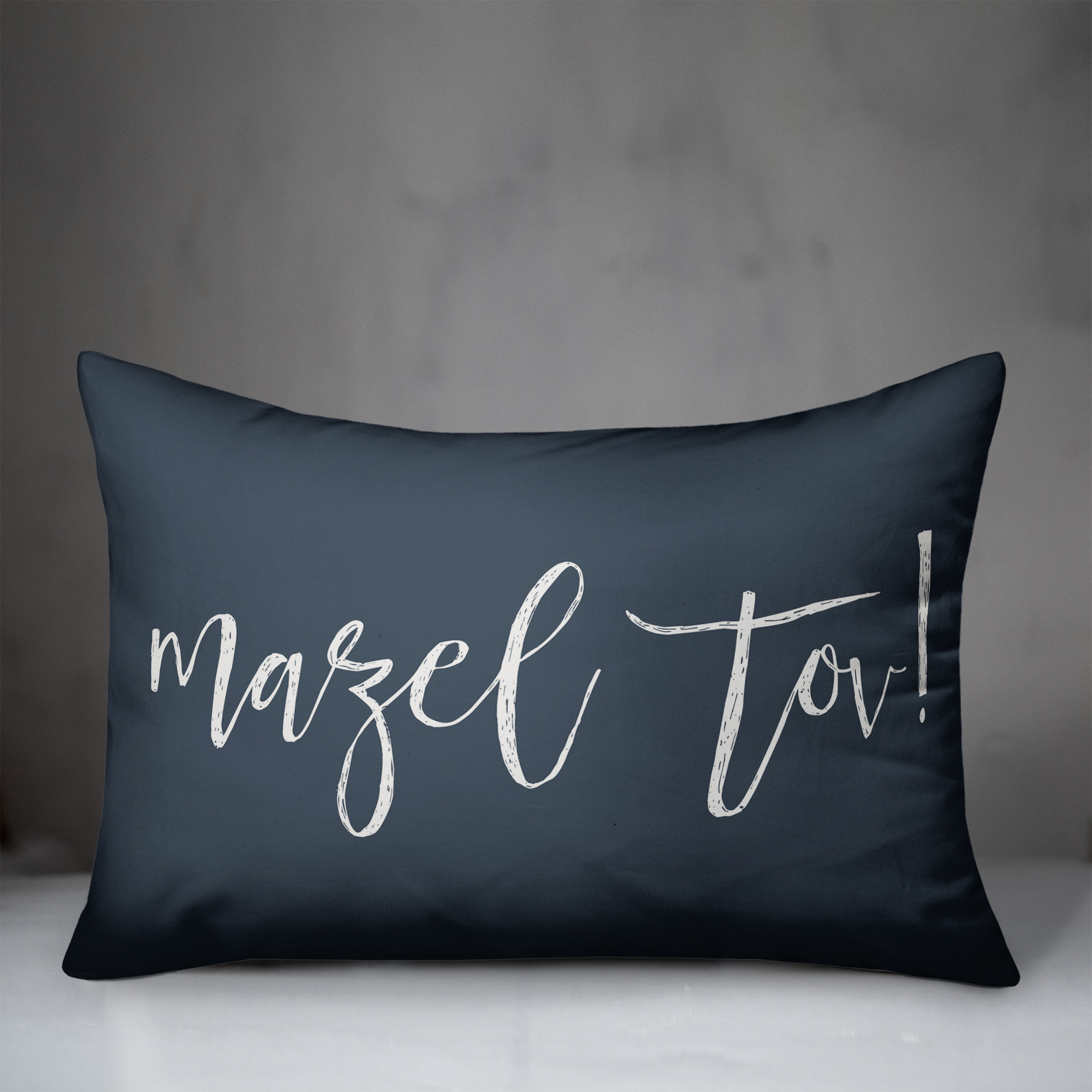 Designs Direct Creative Group Mazel Tov Lumbar Pillow Cover | Wayfair