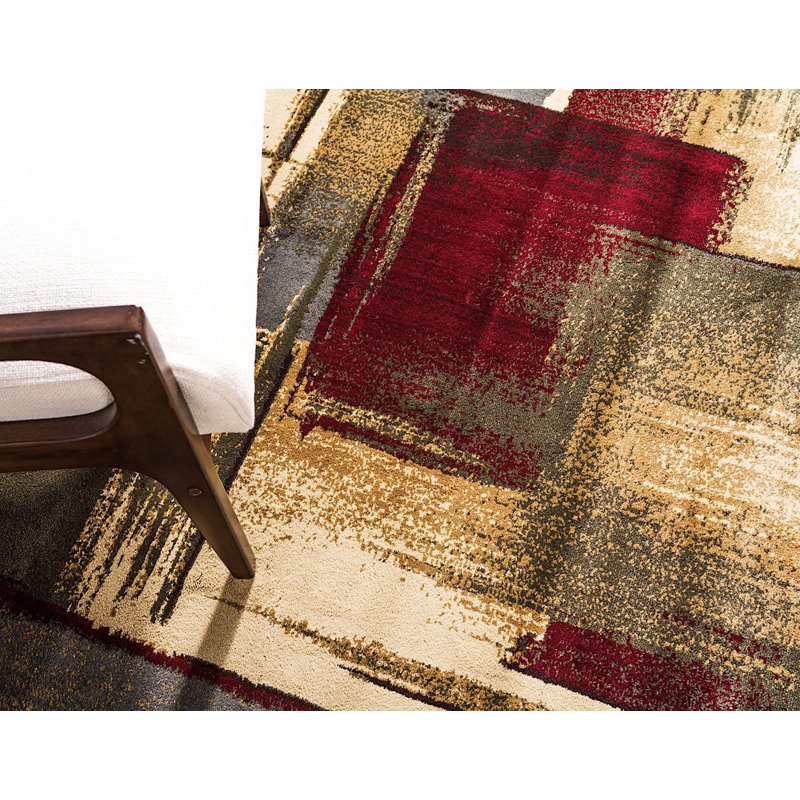 Orren Ellis Ivetta Abstract Rug & Reviews | Wayfair
