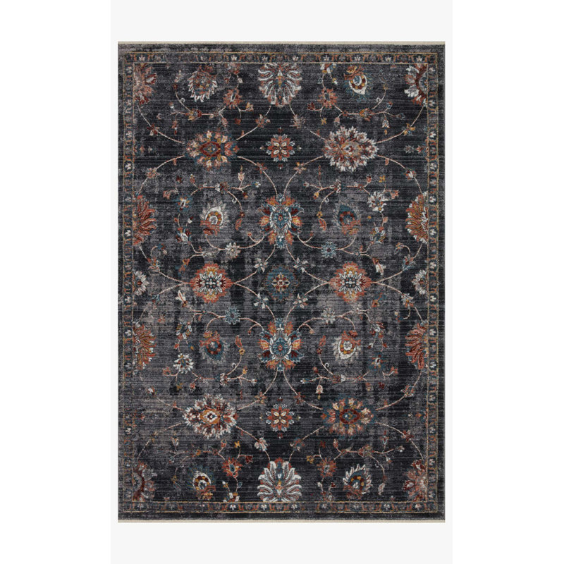 World Menagerie Leonara Power Loom Gray Rug | Wayfair