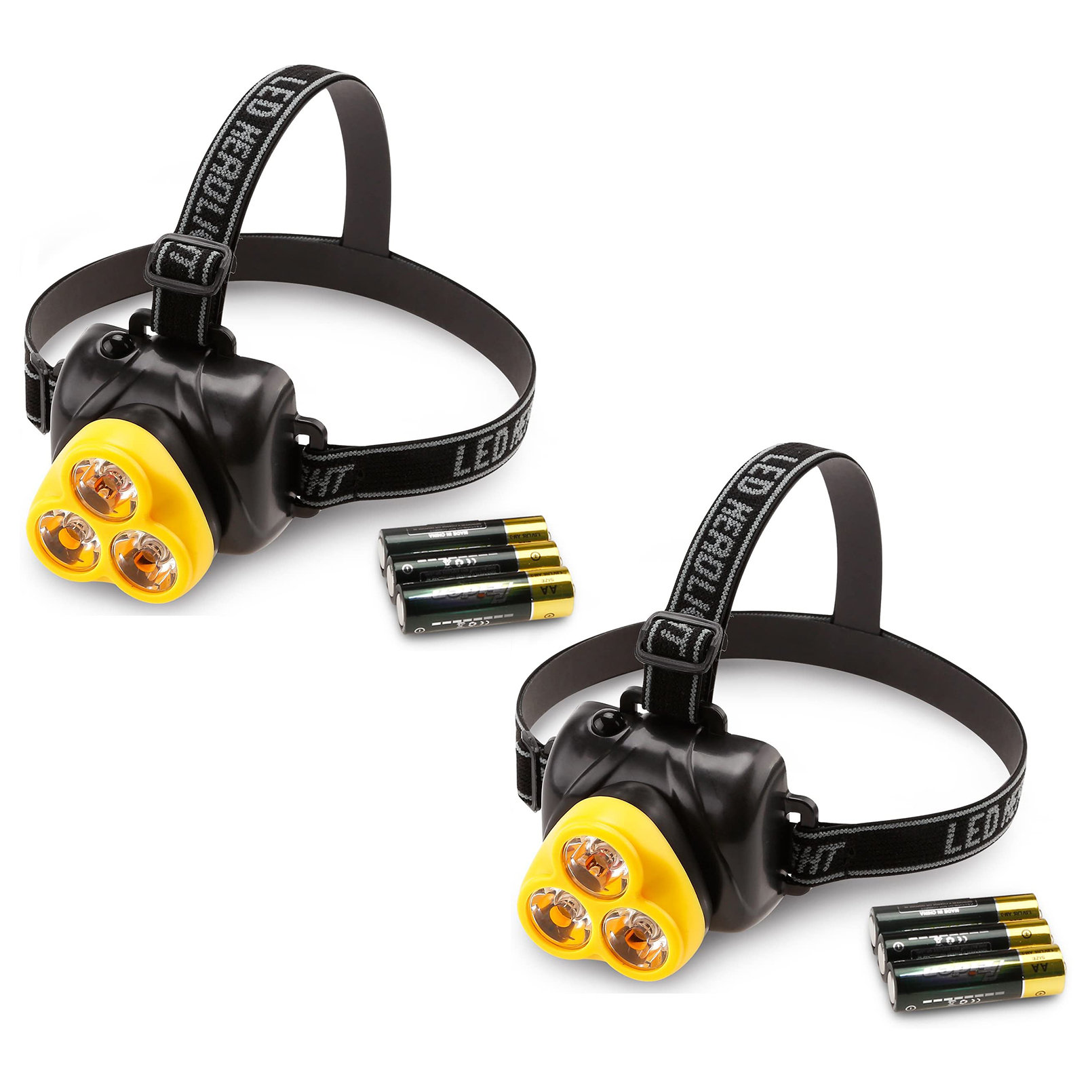 TORCHSTAR 2.05'' Adjustable Battery Powered Integrated LED Headlamp ...