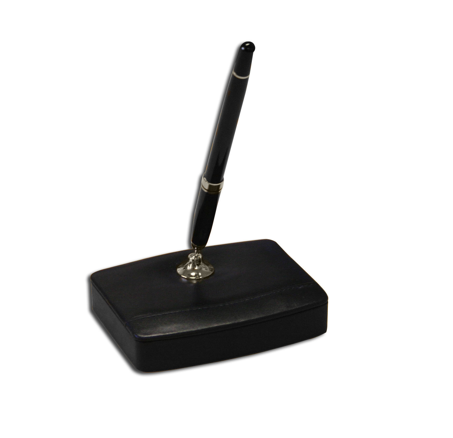 Ebern Designs Bramfield Single Pen Stand in Black | Wayfair