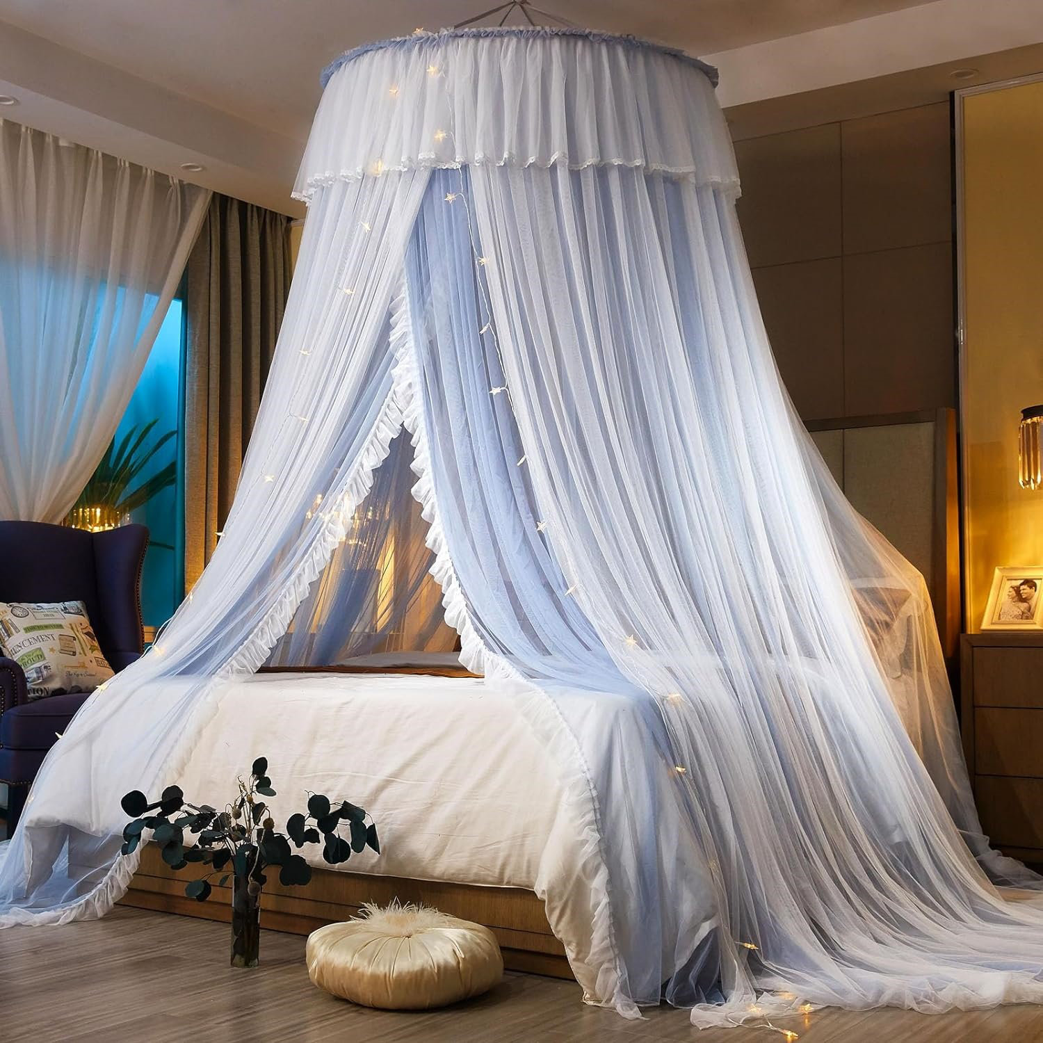 water bed outlet A Bed Canopy , Elegant Double-Layer Bed Curtain,Dream ...