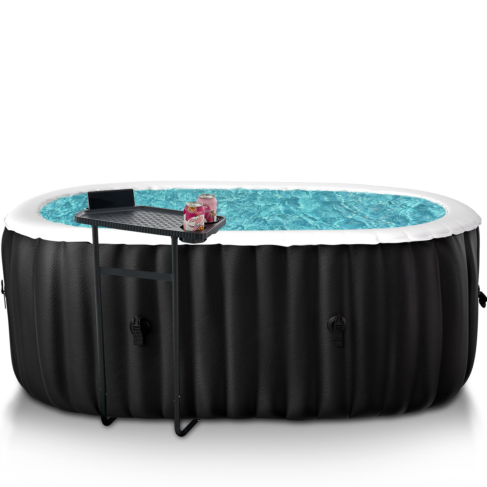 JTANGL Spa 73 po X 47 po X 25 po Spa portable avec 130 jets à bulles et ...