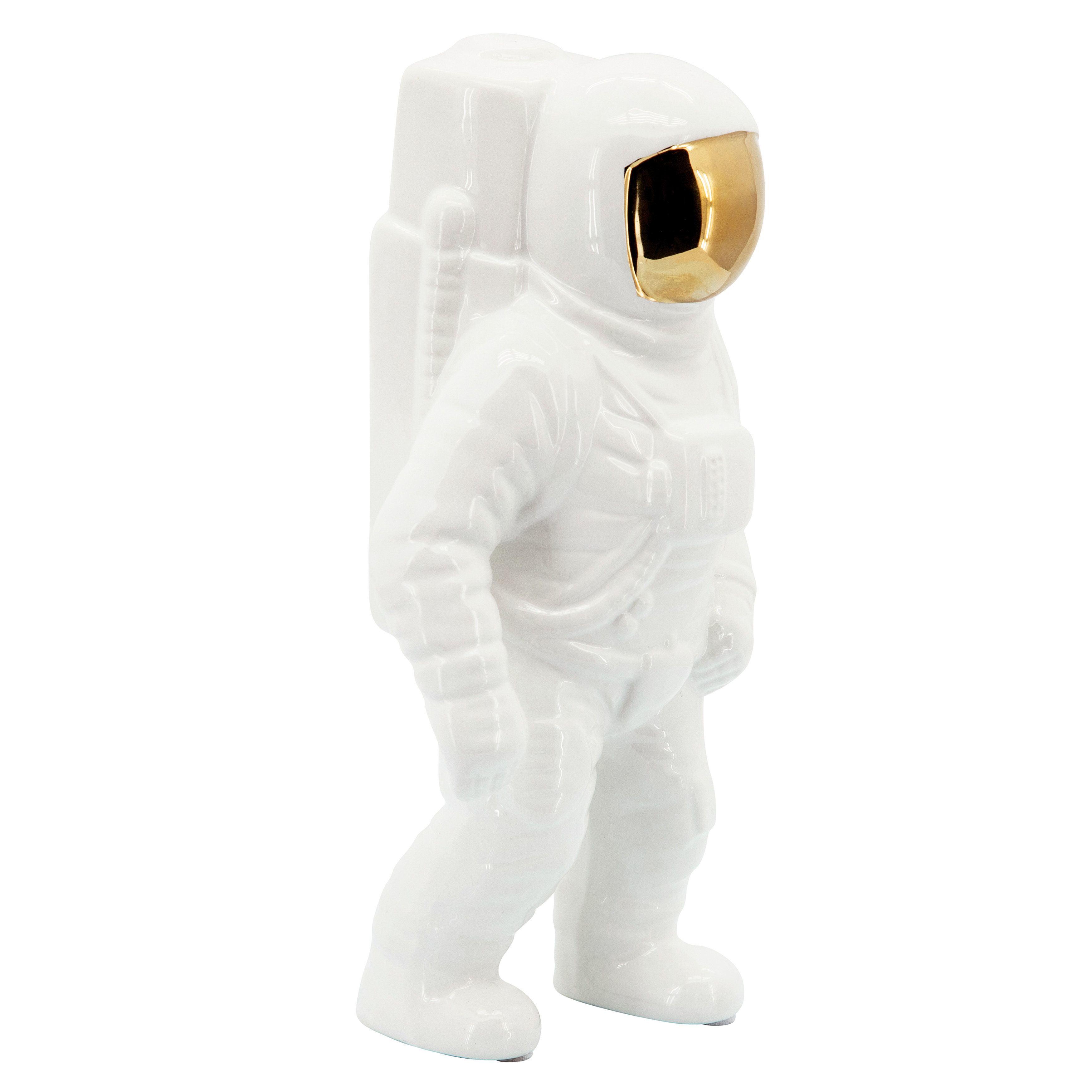 Red Barrel Studio 11" Ceramic Astronaut Sculpture Contemporary Modern ...