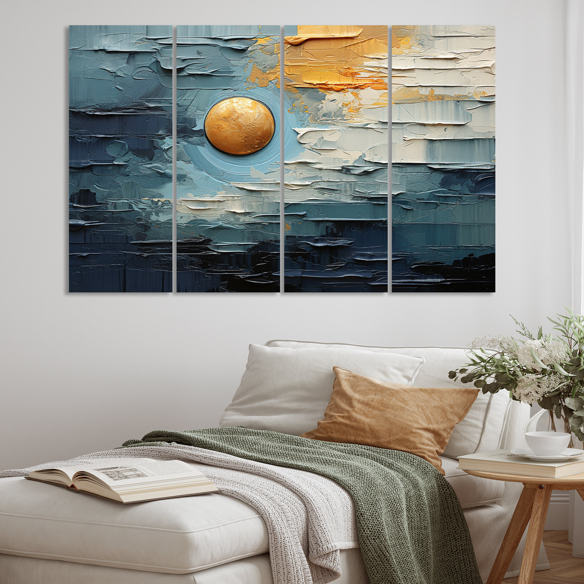 Wrought Studio Abstracct Plutot Planet Collage - Pluto Wall Decor - 4 ...