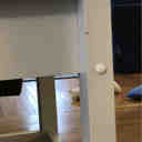 Prep & Savour Essential Series 20X24" Rubberwood Kitchen Cart White ...