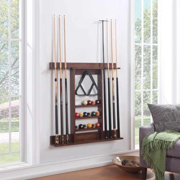 Pool-table-wall-rack | Wayfair