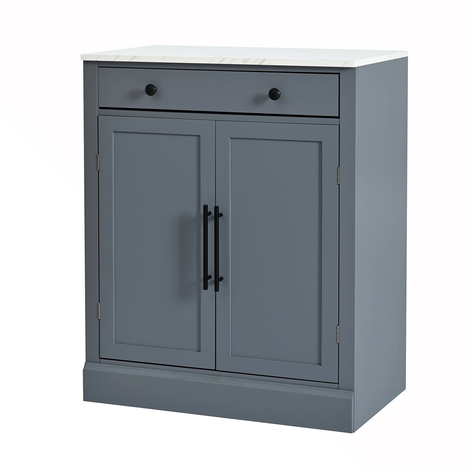 Lark Manor Modern Freestanding Kitchen Cabinet with Versatile Storage ...