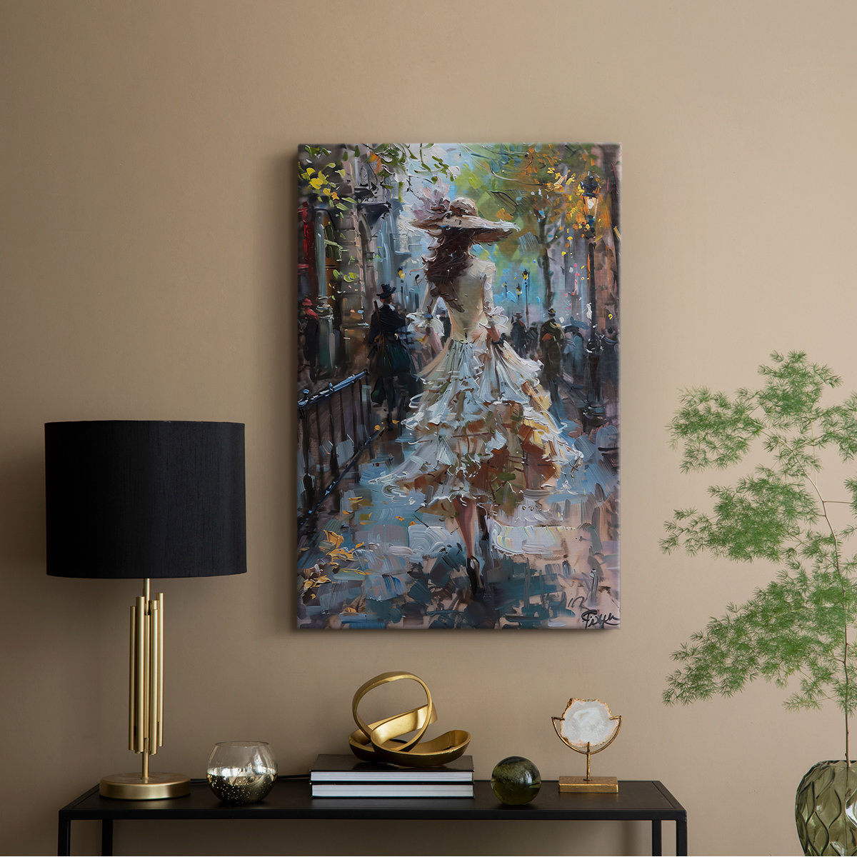 House of Hampton® WOMEN-CLXI -Premium Gallery Wrapped Canvas - Ready to ...