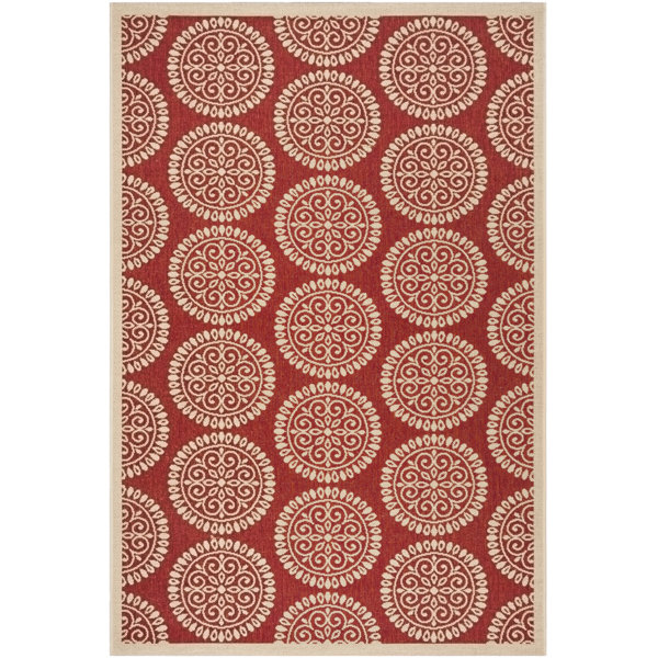 Darby Home Co Burnell Performance Geometric Rug | Wayfair