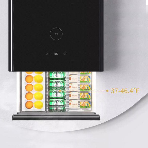 Livtab Smart End Table with Fridge and Built-In Outlets & Reviews | Wayfair