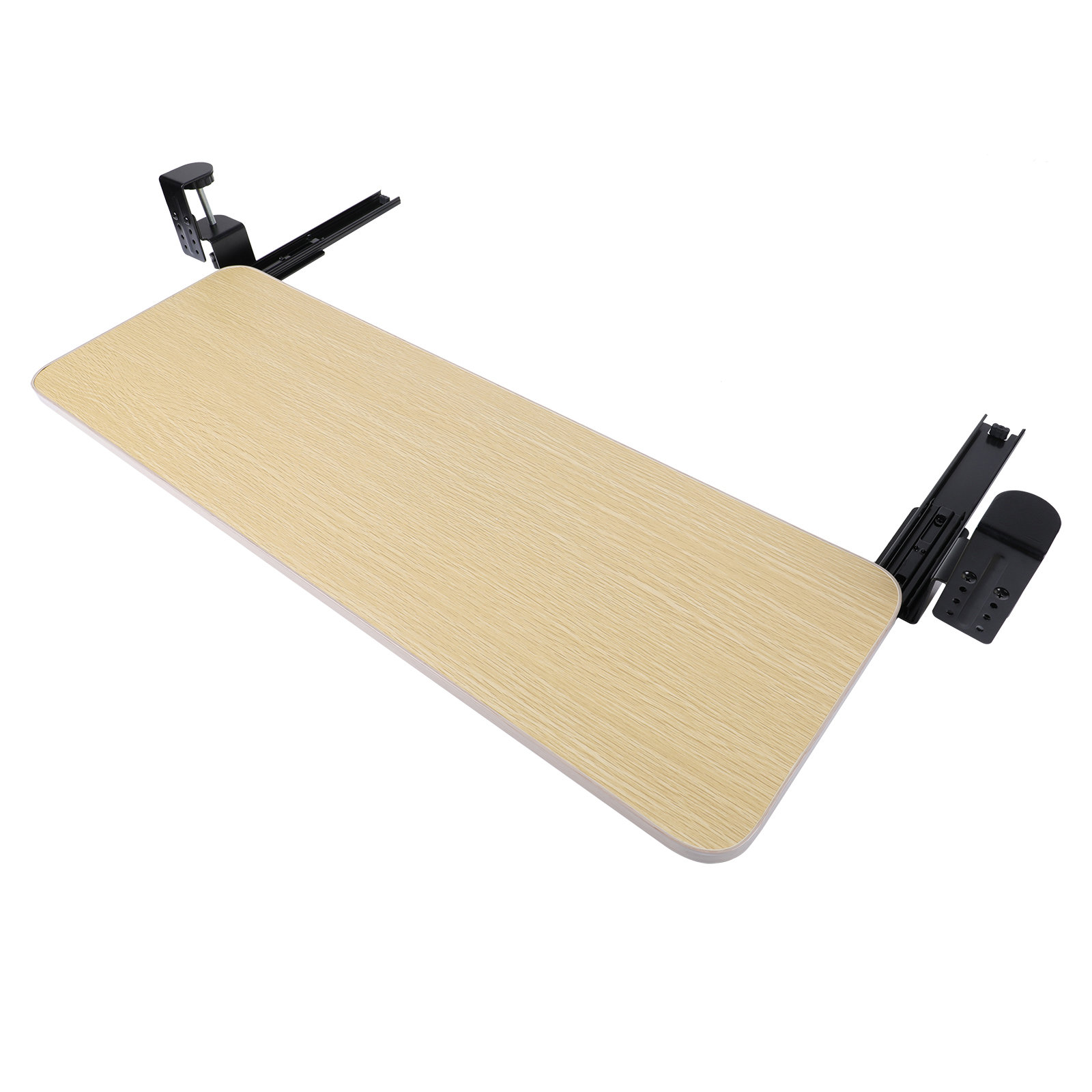 Inbox Zero 30" Keyboard Tray Under Desk With C Clamp-Large Size Steady ...