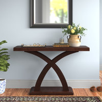 X & Cross Leg Console Tables You'll Love | Wayfair