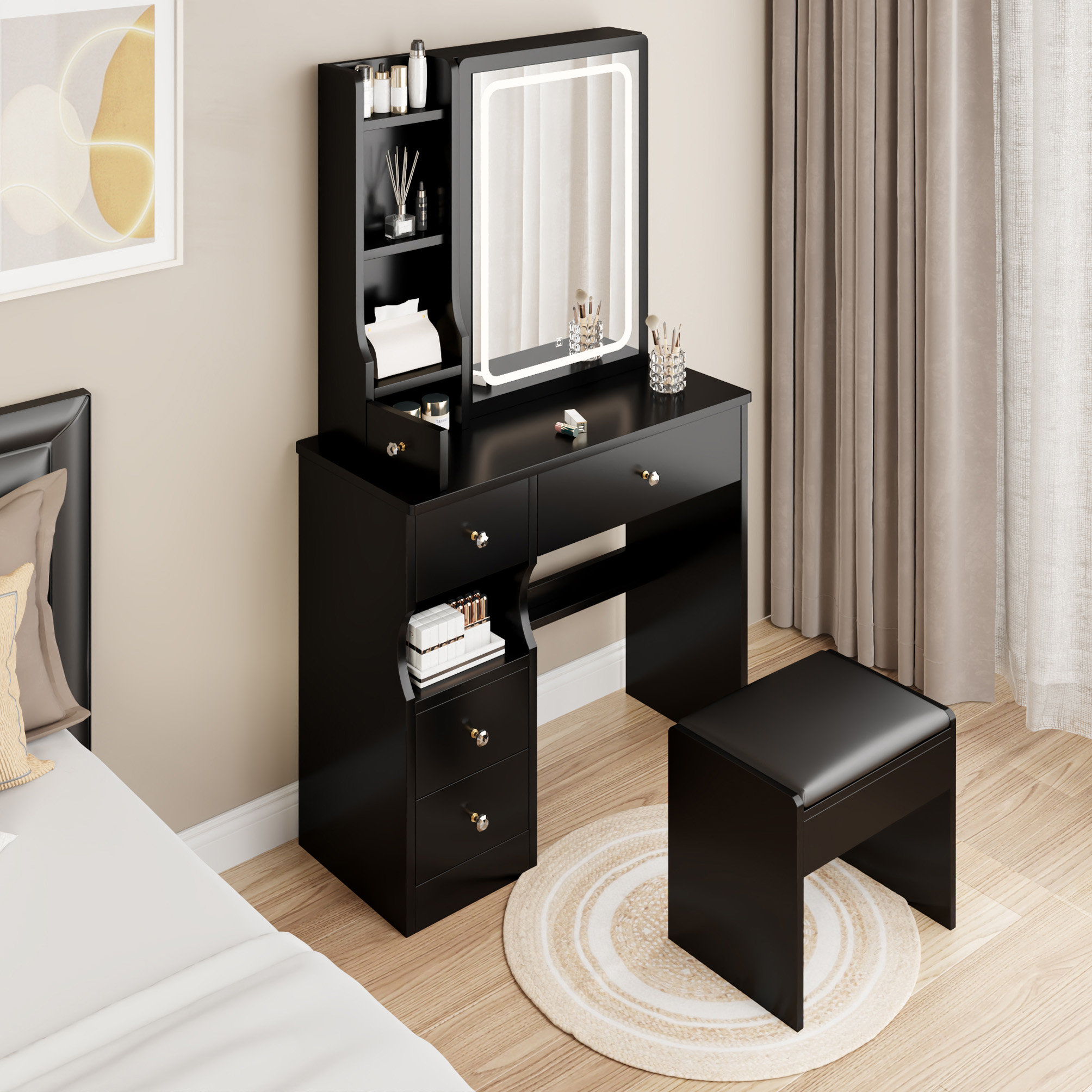 smashgroup Vanity Table | Wayfair