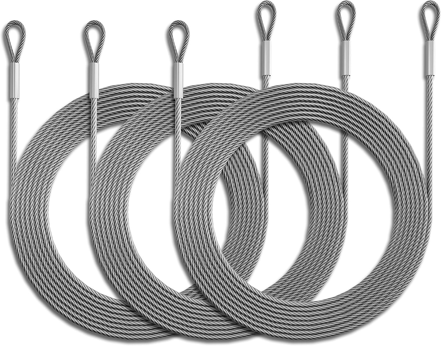 Amgo Wire Cable Ropes Hardware Kits for Triangle Sun Shade Sail Canopy ...