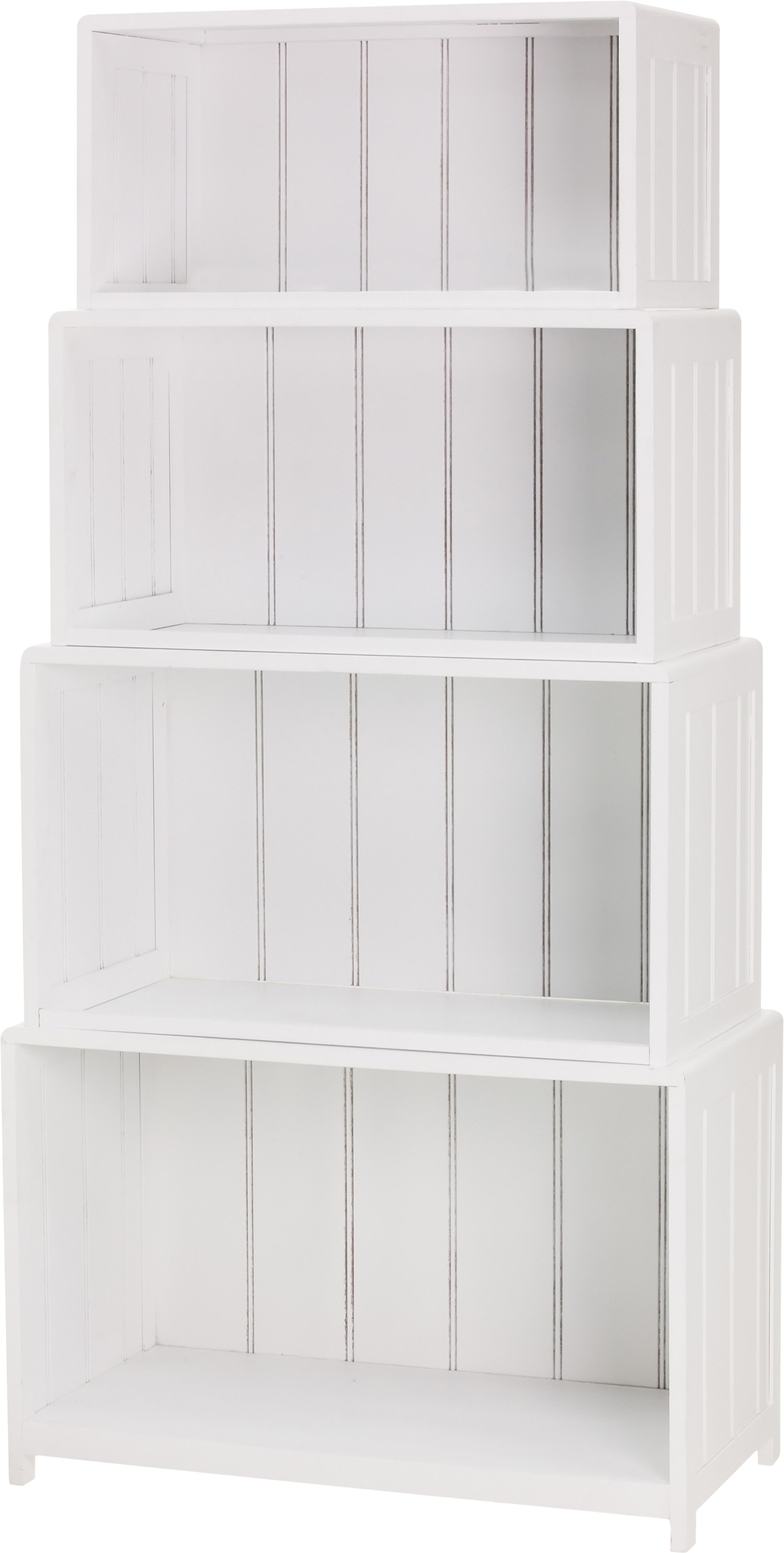 Evergreen Enterprises, Inc Beadboard Stacking Standard Bookcase | Wayfair