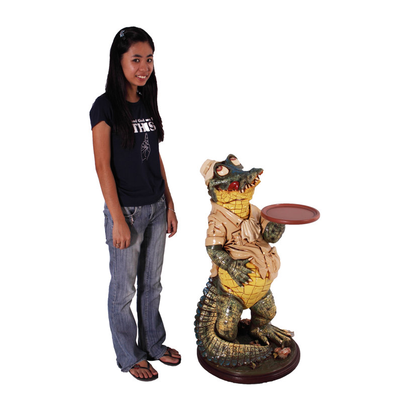 Bay Isle Home™ Doiron Crocodile Butler | Wayfair