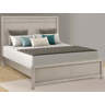 Ophelia & Co. Light Gray Platform Bed With Wooden Frame | Wayfair