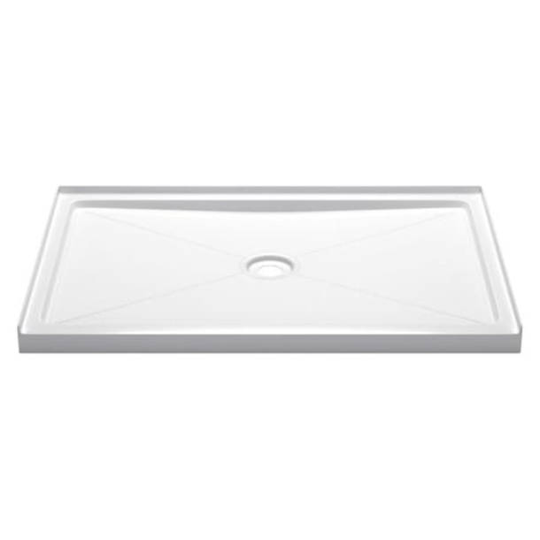 Proflo 60'' W 42'' D Rectangular Single Shower Base & Reviews | Wayfair