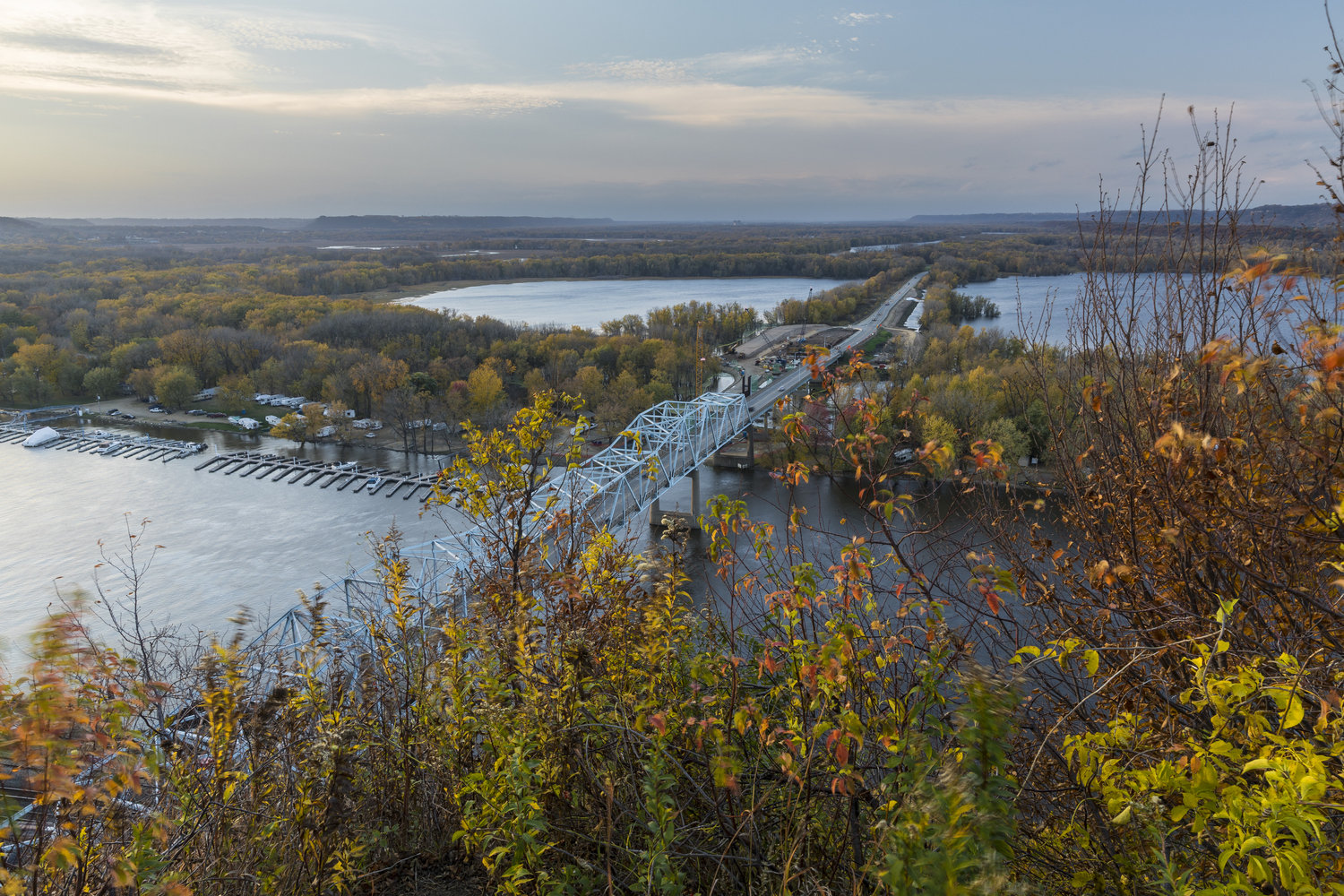 Ebern Designs Mississippi River - Wrapped Canvas Photograph | Wayfair