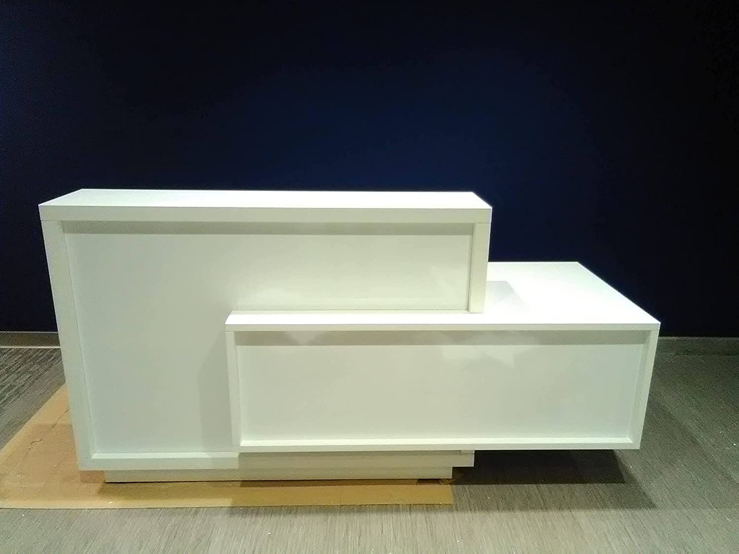 Wrought Studio™ Castrovinci Rectangular Reception Desk | Wayfair